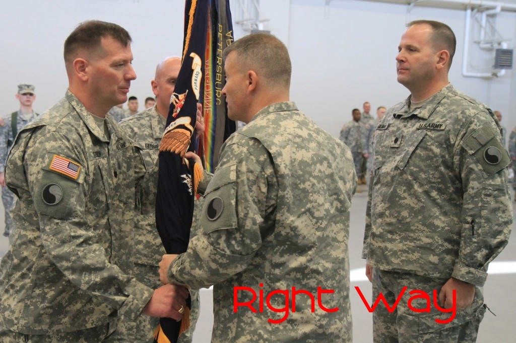 Spinning Flags at Change of Command — The NCO Guide